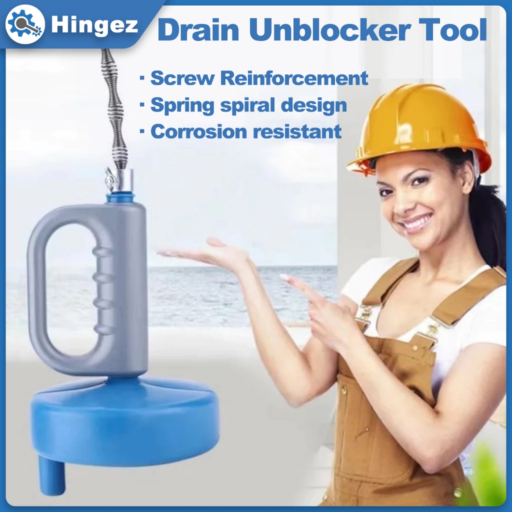 Hingez 15M Steel Drain Snake Unblocker Tool Clog cleaner clog remover ...
