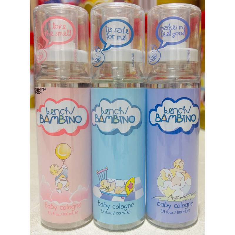 BENCH Bambino Baby Cologne | Shopee Philippines
