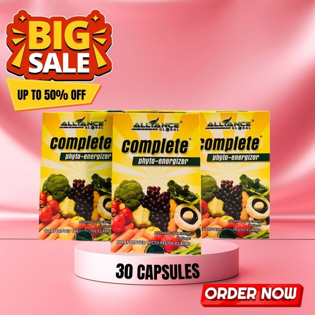 AimGlobal Complete Phytoenergizer 30 Capsules | Shopee Philippines