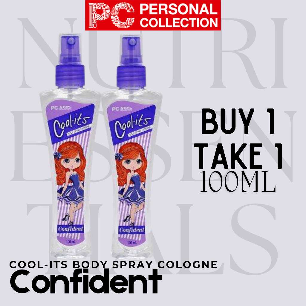 Buy 1 Take 1 Personal Collection Cool-its Body Spray Cologne Confident ...
