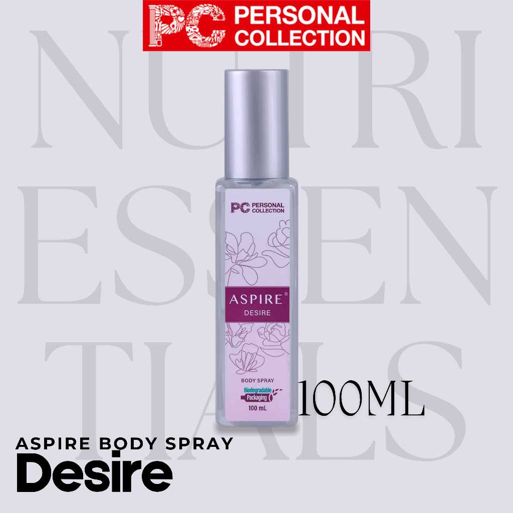 Personal Collection Aspire Body Spray Desire 100ml | Shopee Philippines