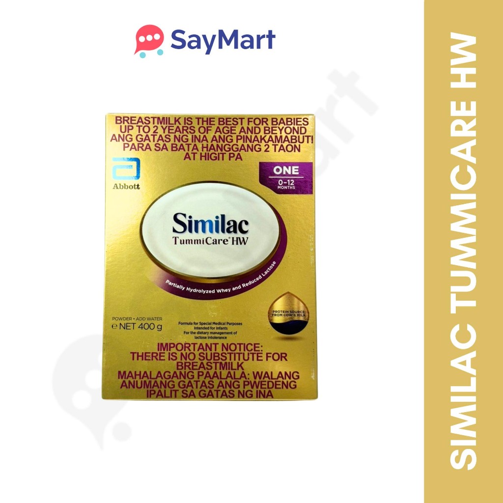 SIMILAC TUMMICARE HW ONE BIB 400G | Shopee Philippines
