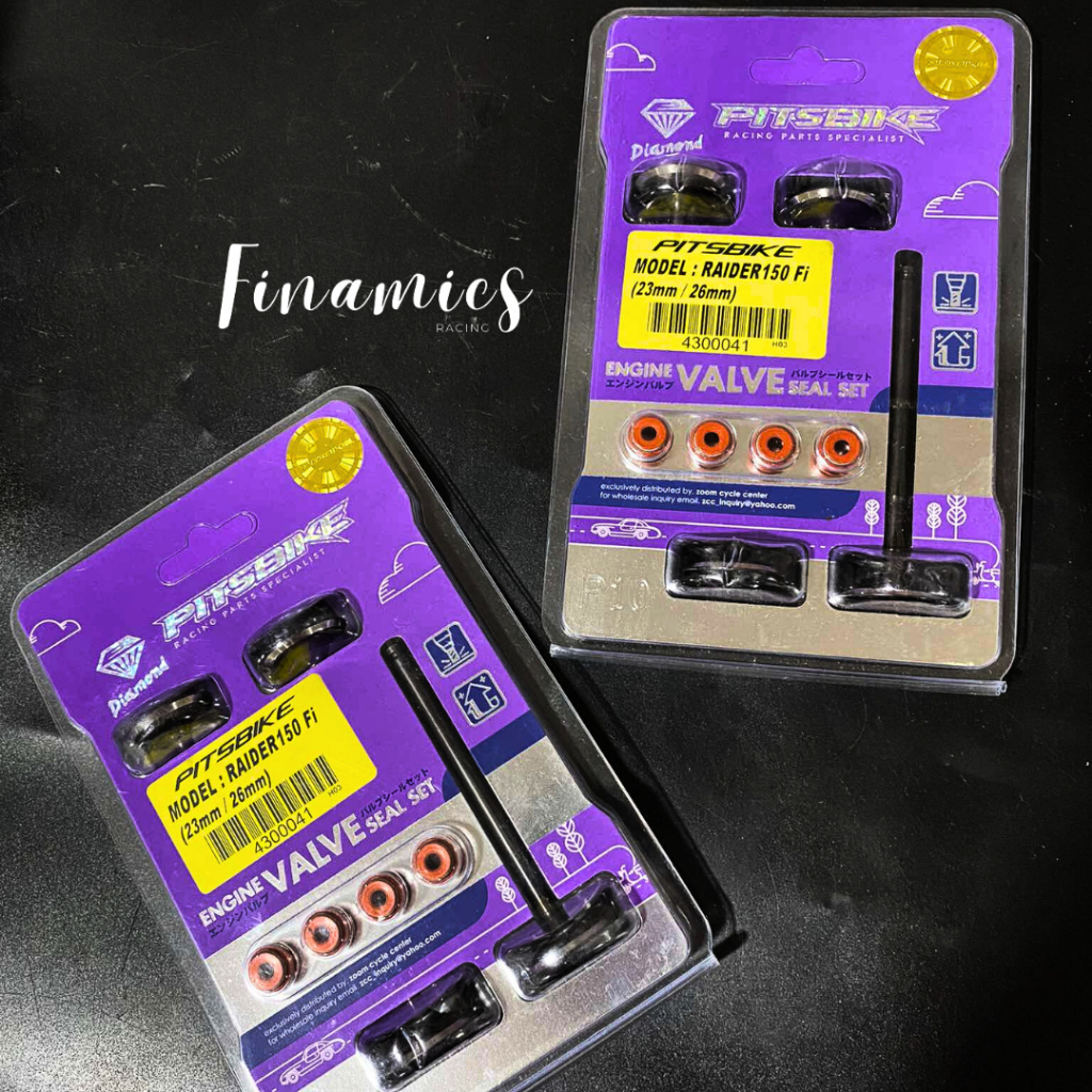 DIAMOND ENGINE VALVE WITH VALVE SEAL RAIDER 150 FI 23/26MM | Shopee ...