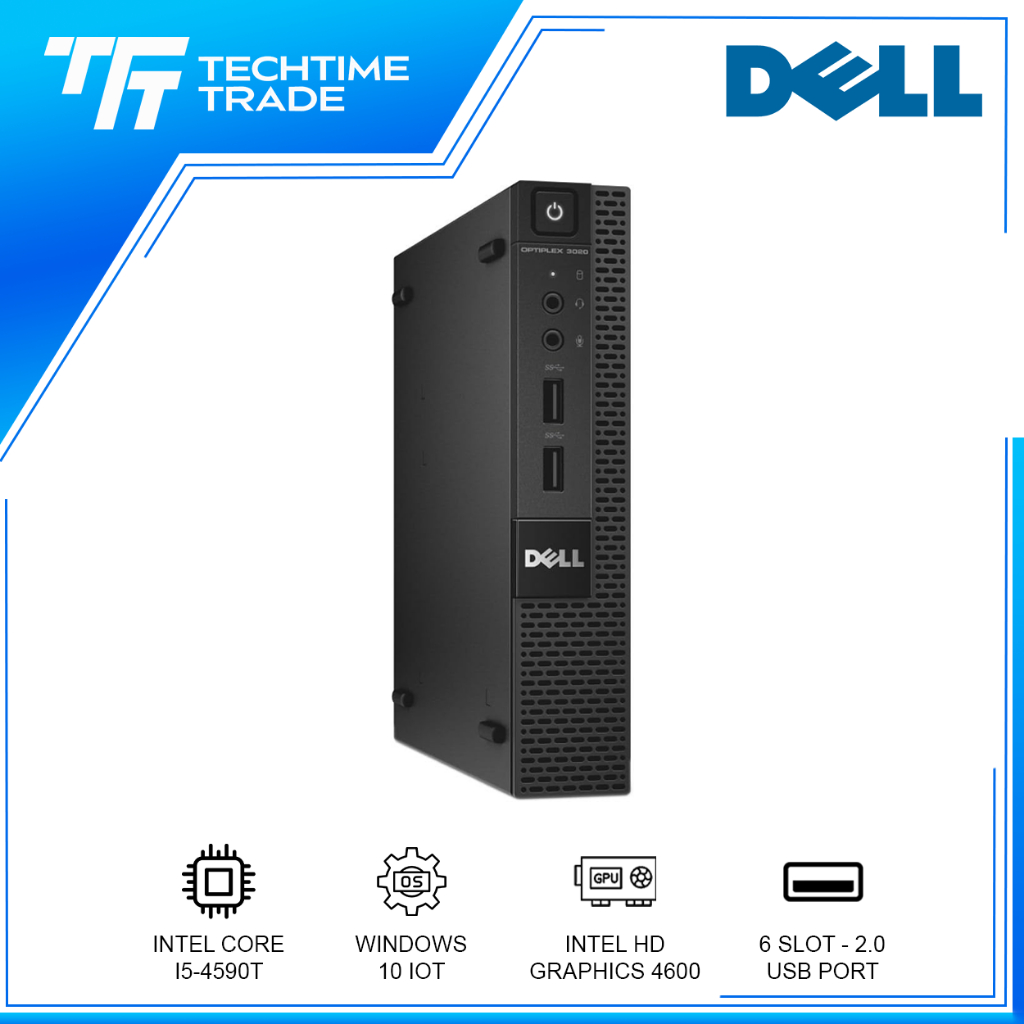 Dell Optiplex 3020 Micro PC Intel Core Intel Core i5-4590T 4/8/16GB ...