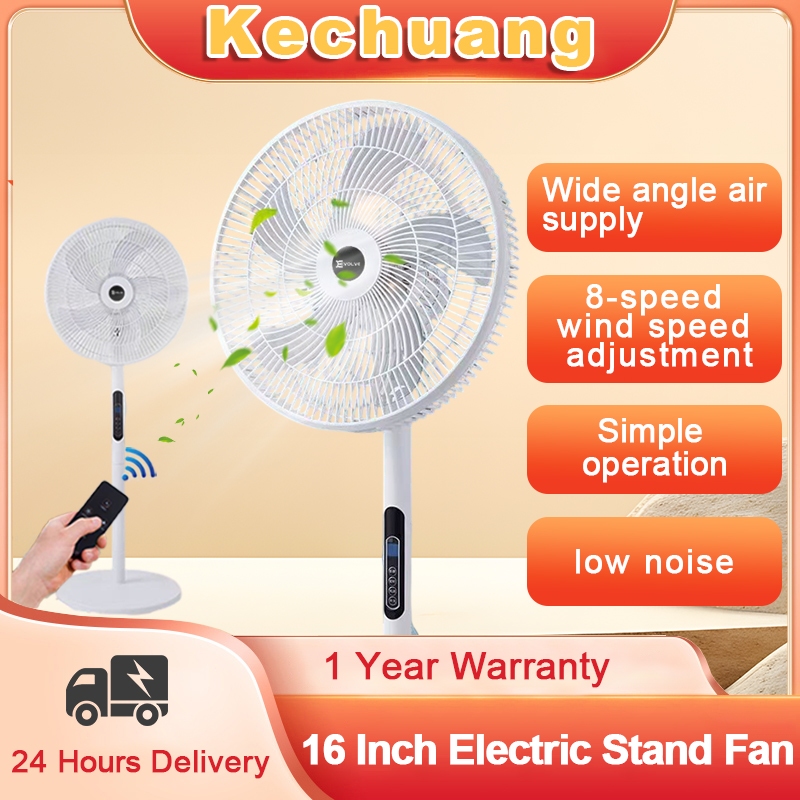 Kechuang electric fan stand fan 5 blades affordable electric fan with ...