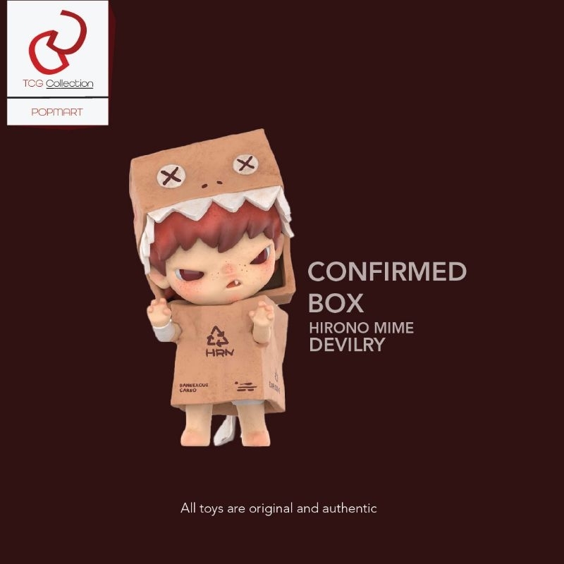 Popmart Hirono Mime Series- Devilry | Shopee Philippines