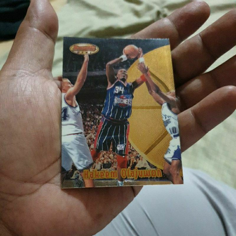 Hakeem Olajuwon CARD #58 ROCKETS 1997 Bowman's Best | Shopee Philippines