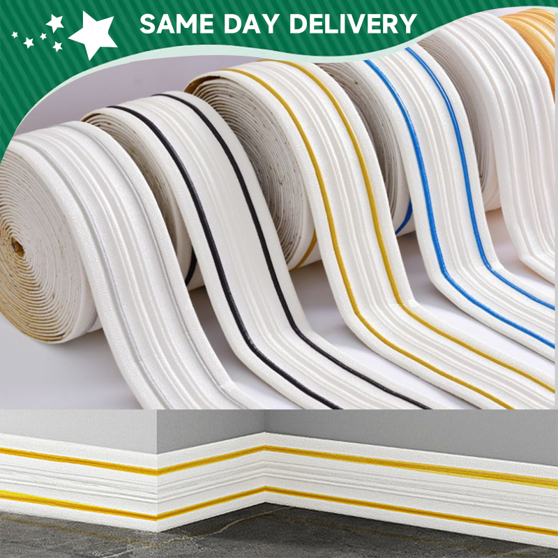 Self-Adhesive Concave-convex Corner Top Angle Line 230cm Waterproof ...