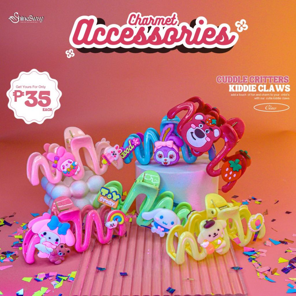 Charmet Accessories Cuddle Critters Kiddie Claws Kids character Kids ...