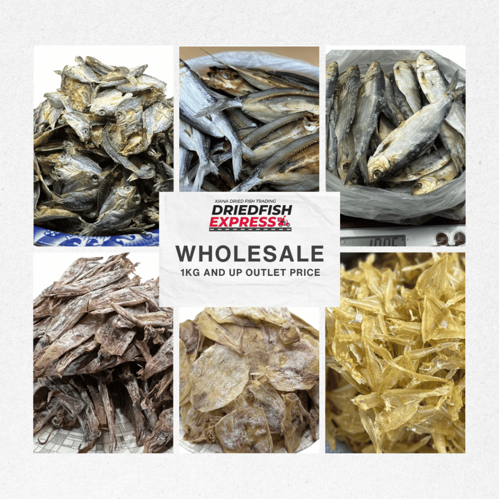 1KG Wholesale All Dried Fish Express Products Pusit, Tuyo, Daing 1kg ...