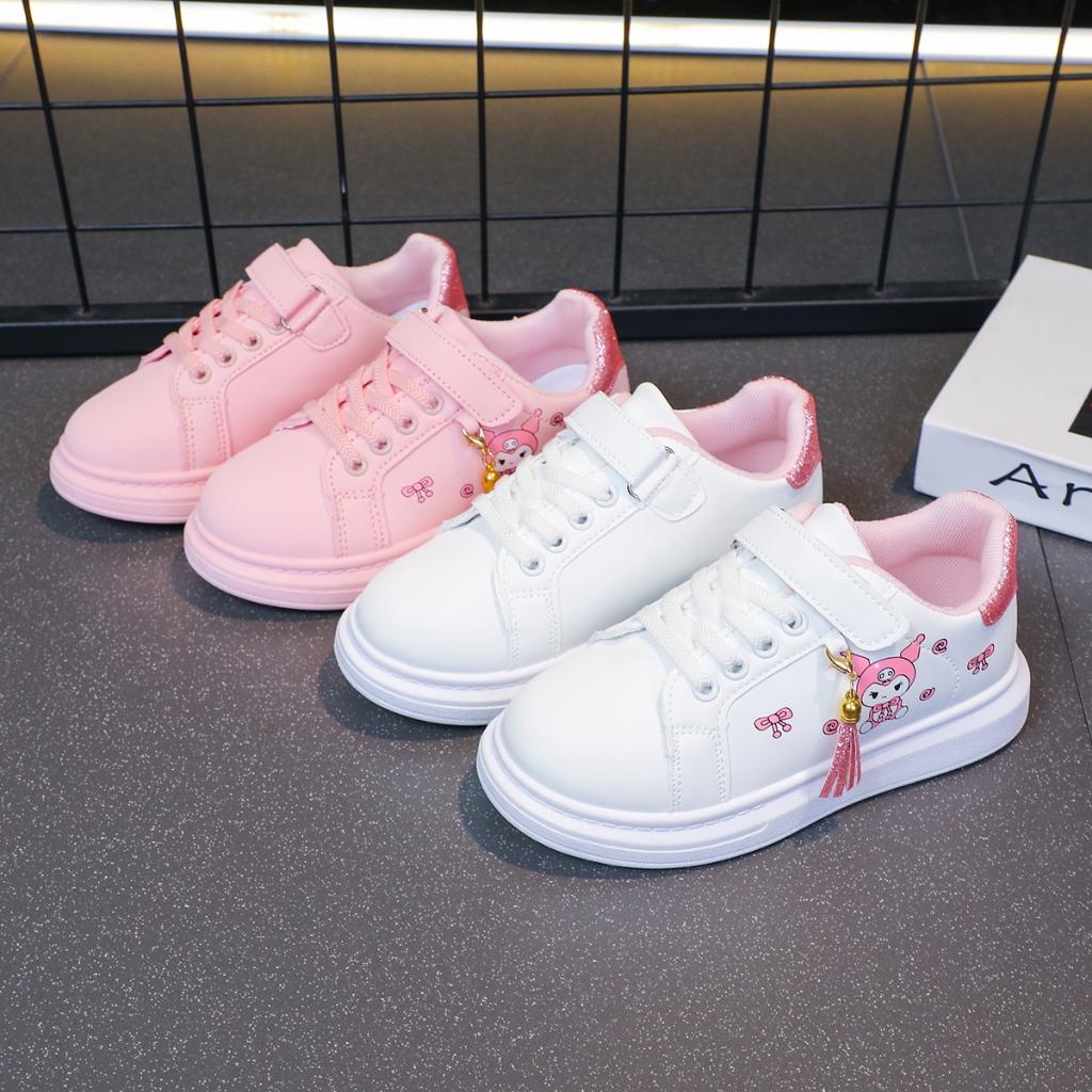 Future Seeds kids shoes Kuromi casual sneakers white shoes for kids ...