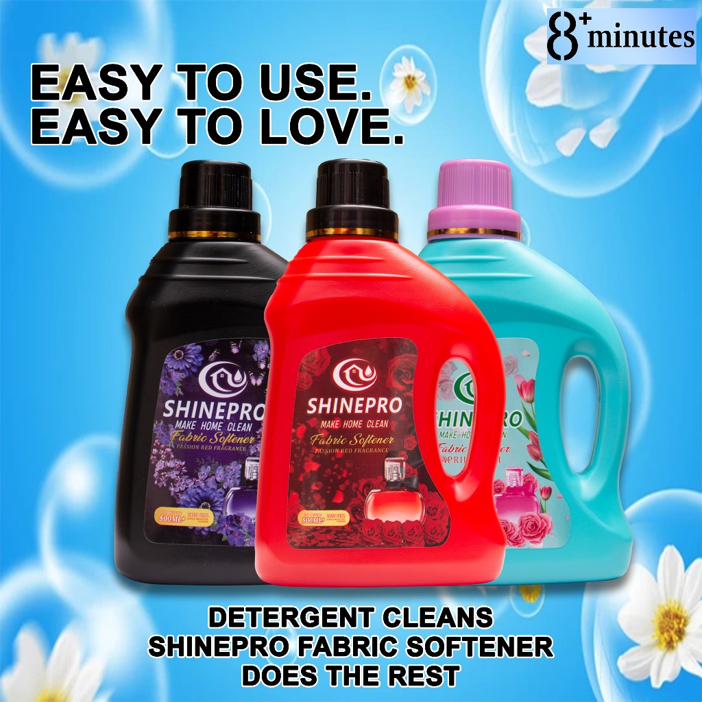 Buy1get2 Shinepro Fabric Softener Sulit Set, 560mlx3 bottle, Laundry Helper, soften clothes ...