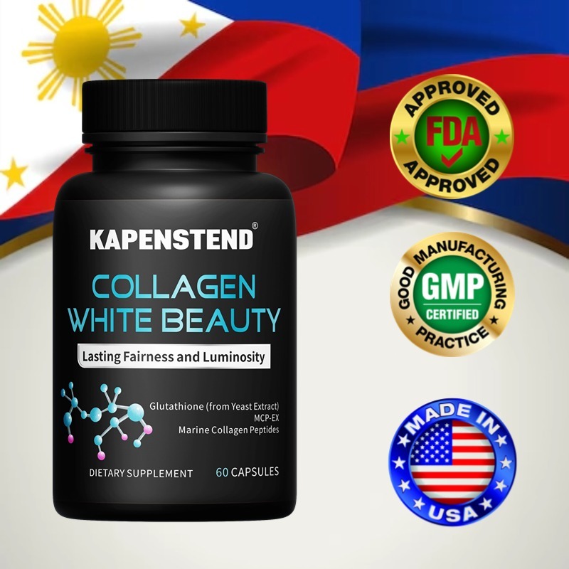 Collagen whitening capsules for skin, hair, nails, vitamins, minerals ...