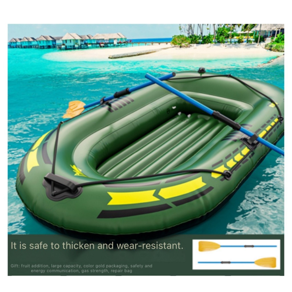 inflatable raft with oar holders 300kg weight capacity inflatable ...