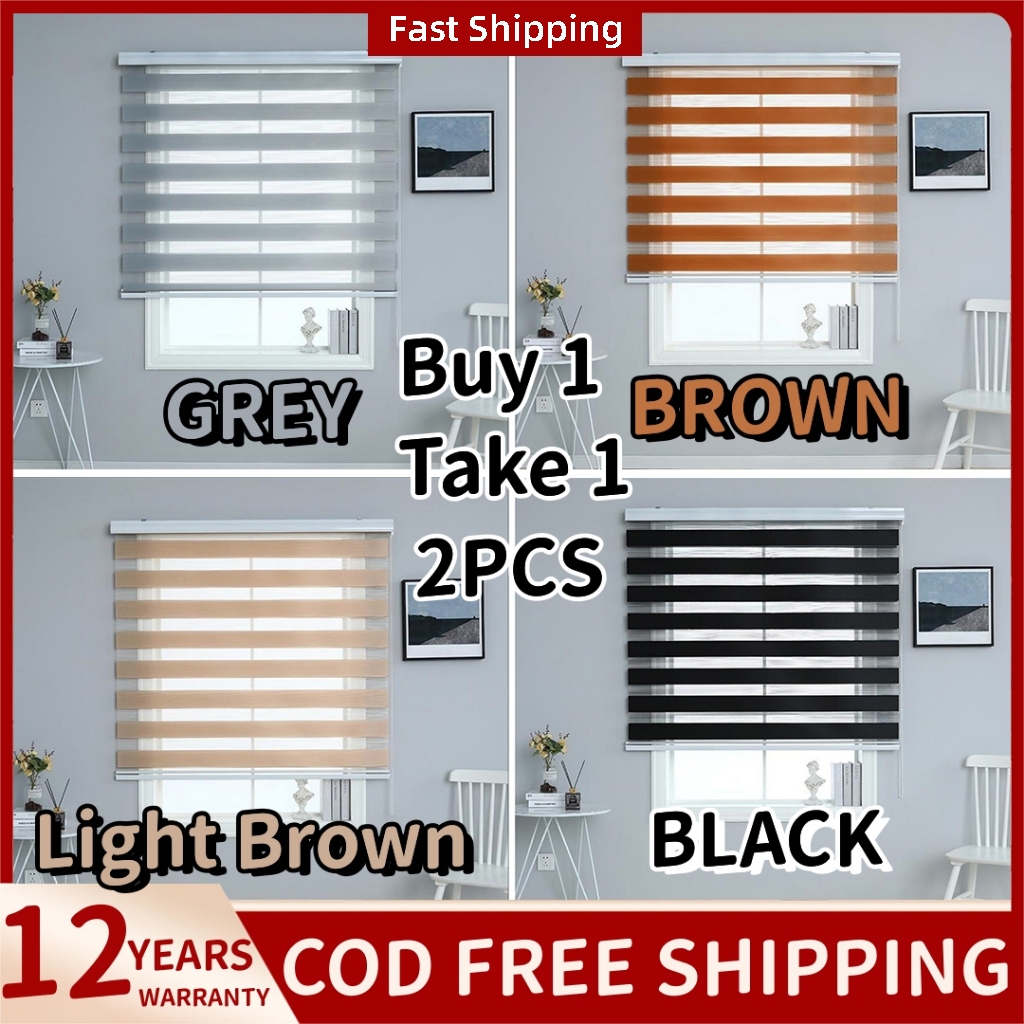 60/80/100/120/140/150/180CMKorean Blinds for Window Venetians Duo ...