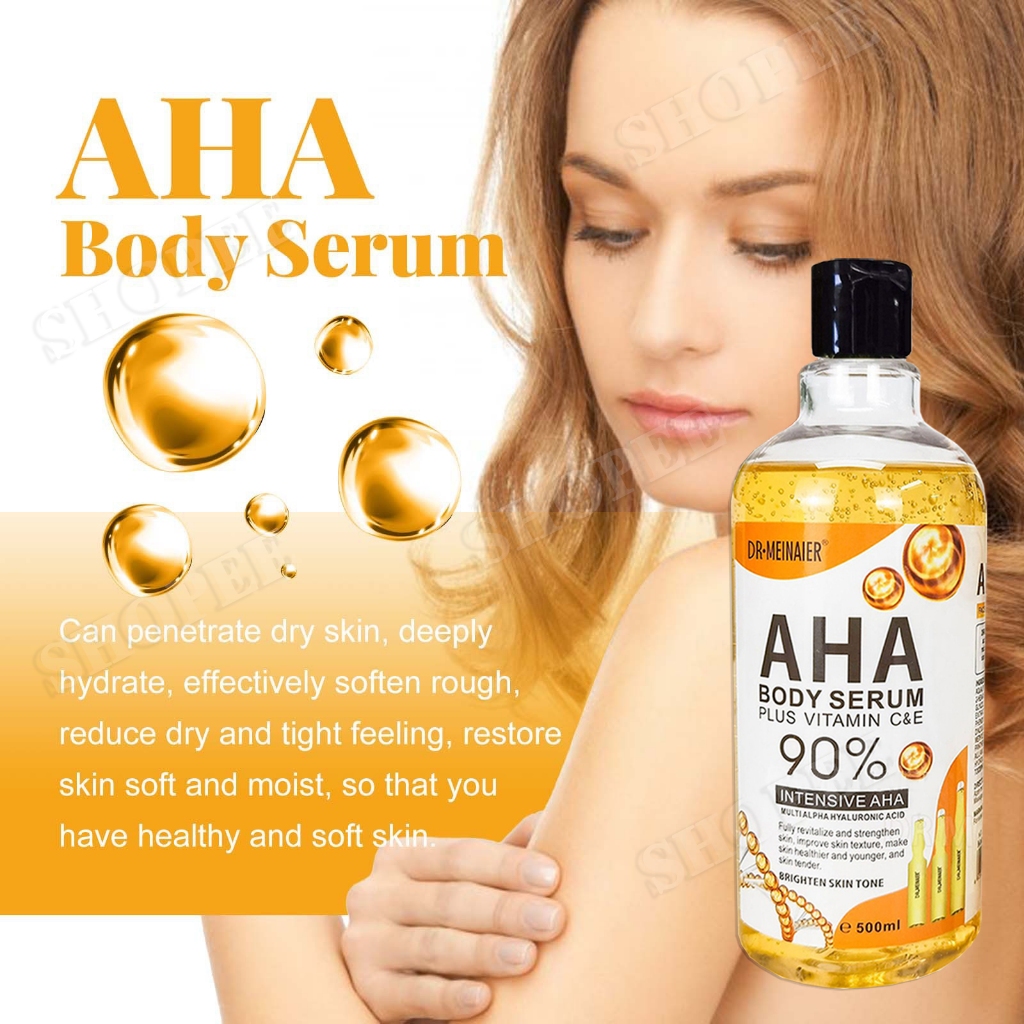 Alpha Hydroxy Acid Body Serum Whitening Essence Moisturizing ...