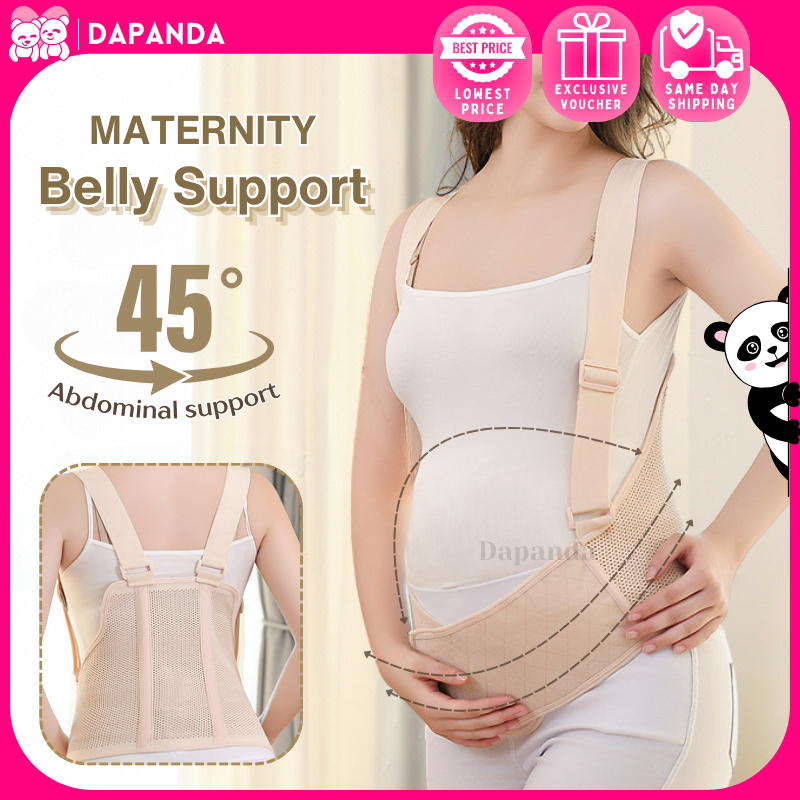 DAPANDA Woman Pregnancy Support Belt with Shoulder Strap Maternity Belly Abdominal Postpartum ...