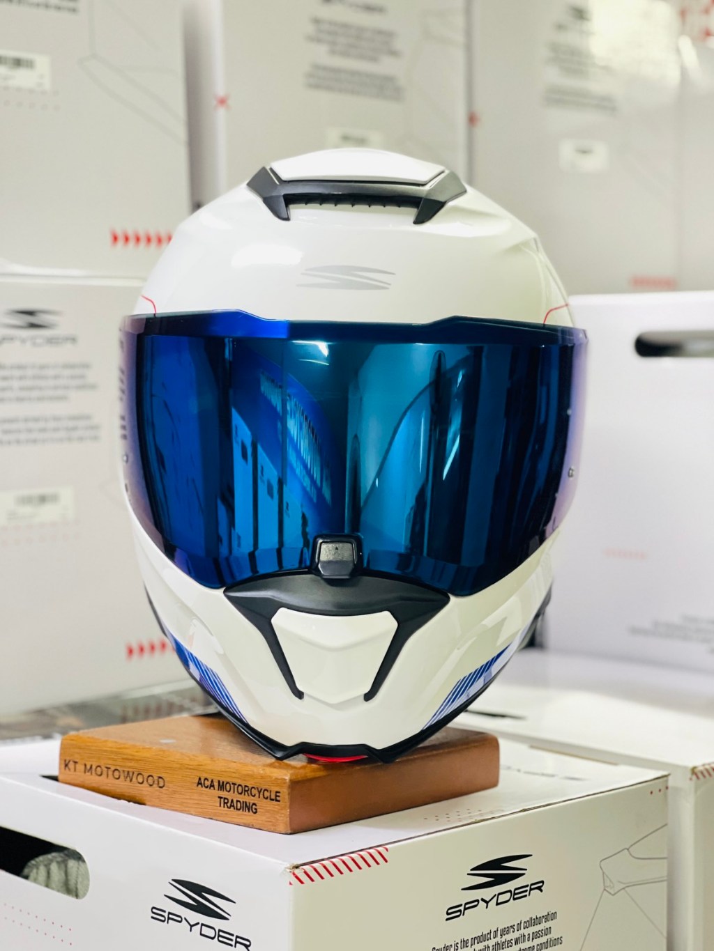 Spyder Arrow 2.0 PD S0 V2- Dual Visor Modular Motorcycle Helmet (FREE ...