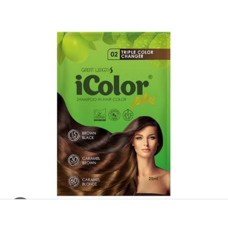 I Color Shampoo-in-Hair Color Box (Triple Color Changer) | Shopee ...