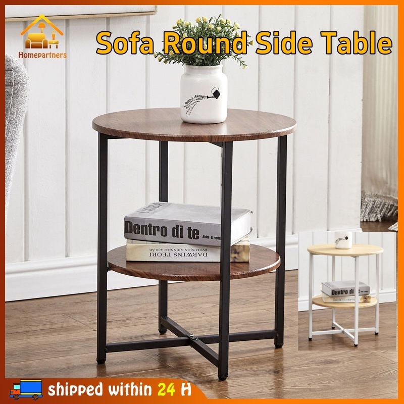 High Quality Sofa Side Table Round Bedside Table Coffee Table Modern ...