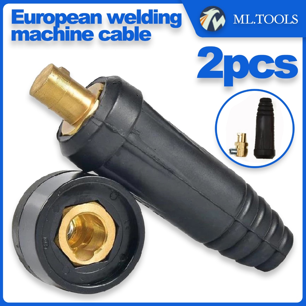 European Quick plug DKJ10-25 argon arc Welding gun Accessories Cable ...