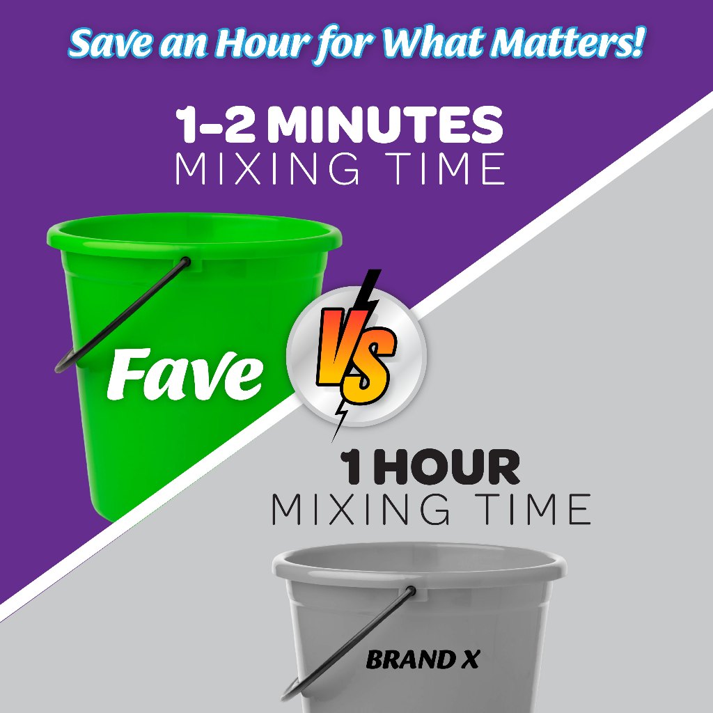 FAVE ORIGINAL DISHWASHING Liquid, 3L - 18 YIELD, PASTE AND STICKERS ...