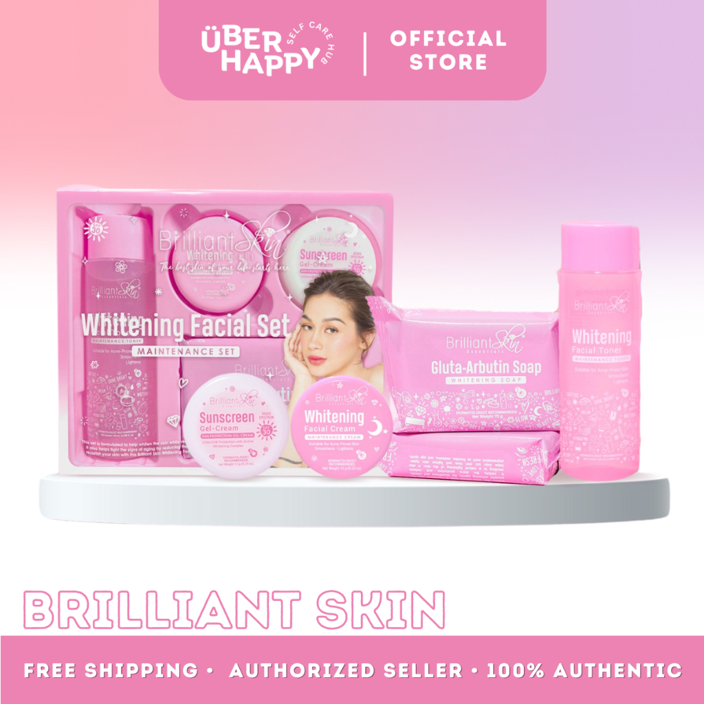 [WITH FREEBIES] Brilliant Skin Essentials | Whitening Facial Set ...