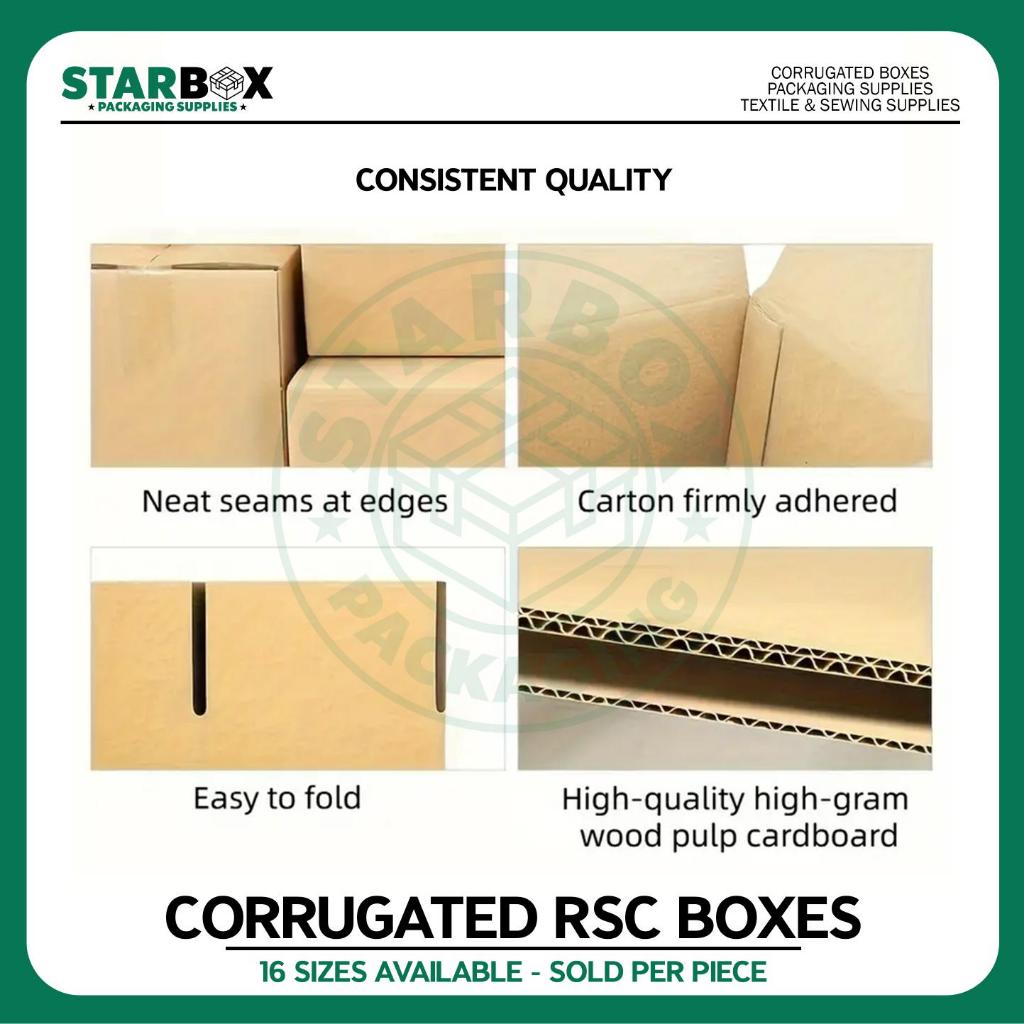 Starbox (16 Sizes Available) Corrugated Box RSC Box Shipping Box ...