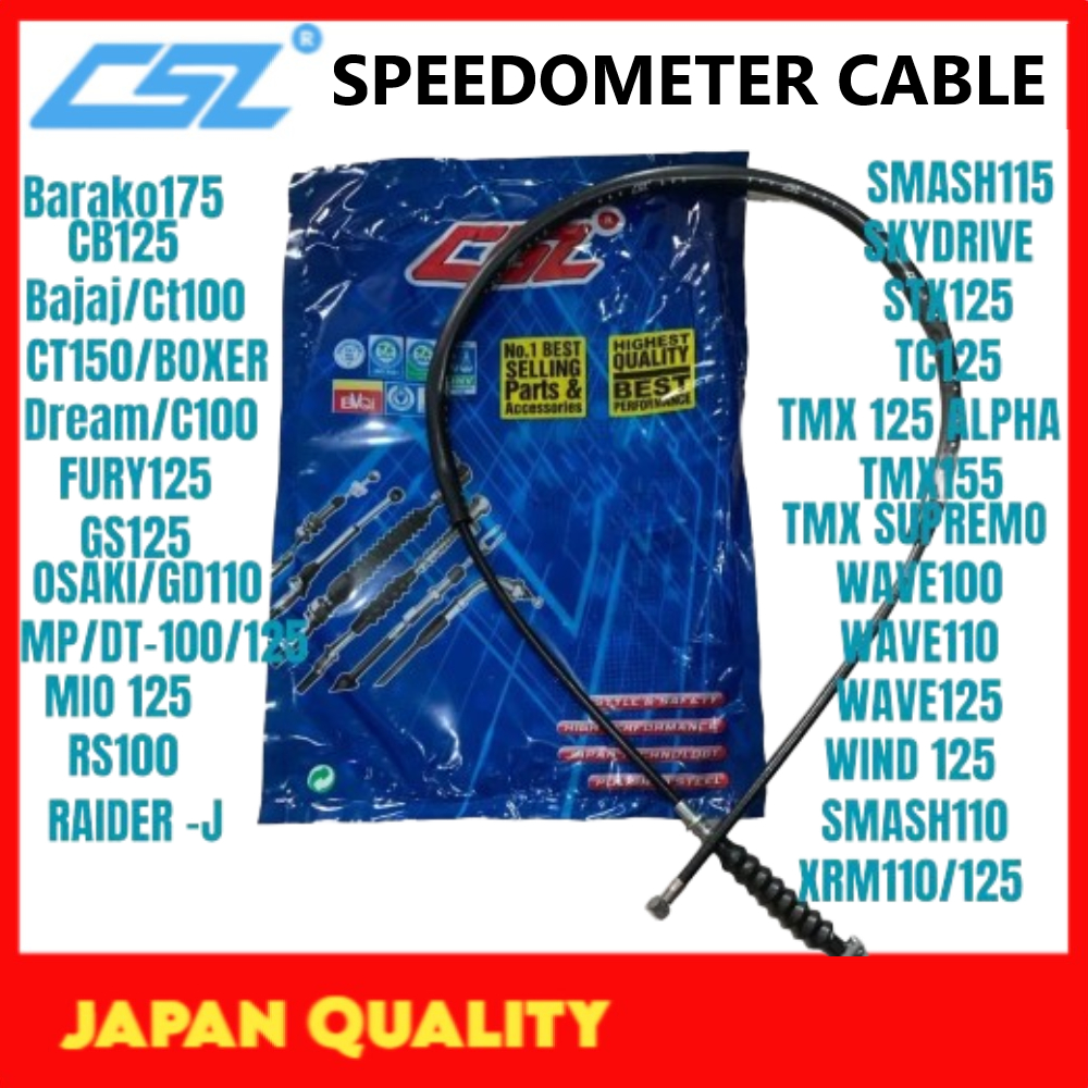 CSL SPEEDOMETER CABLE for VARIOUS MODEL AND BRANDS OF MOTORCYCLE HIGH ...
