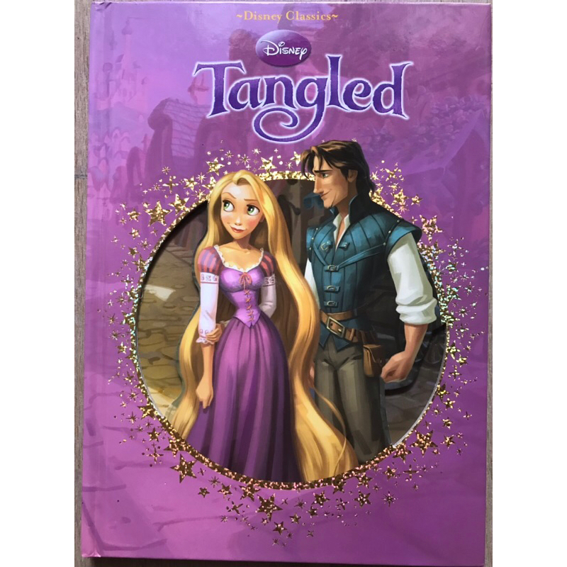 Disney Classic Tangled Rapunsel Children’s Story Book Hard Bound ...
