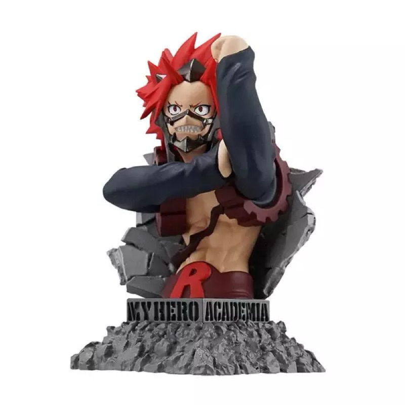MHA Eijiro Kirishima Mini Halfbust Action Figure by F-Toys Bust Up ...