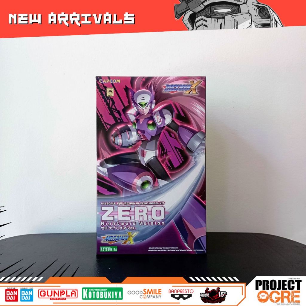 Mega Man X6 Zero (Nightmare Ver.) 1/12 Scale Model Kit | Shopee Philippines