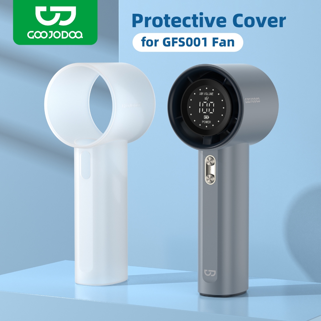 GOOJODOQ Mini Fan High Speed Handheld Fan Silicone Protective Cover ...
