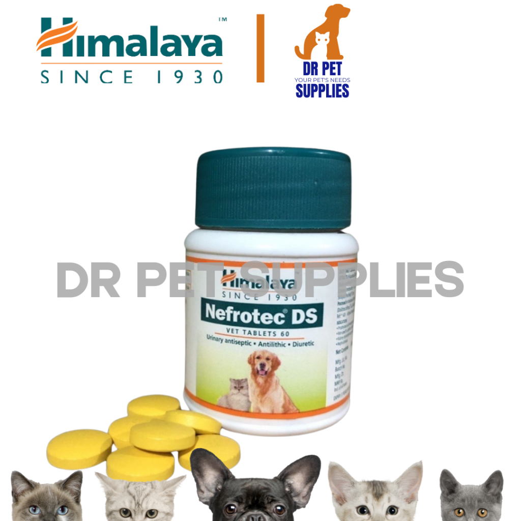All Stages Adult Puppy 60 tablets Himalaya Nefrotec Ds For Dogs And ...