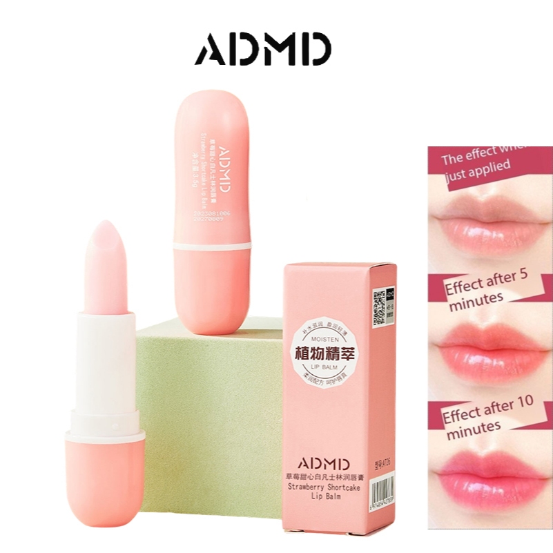 ljcosmeticshop ADMD magic Lip Balm Set Smooth Moisturizing Anti-drying Lipstick Lip Mask ...