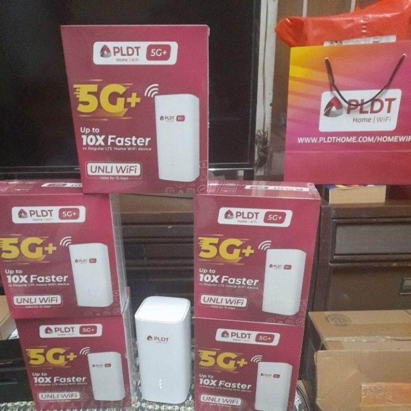 PLDT Home Wifi 5g H153-381 With 15 days Free Unlimited Internet+Cignal ...