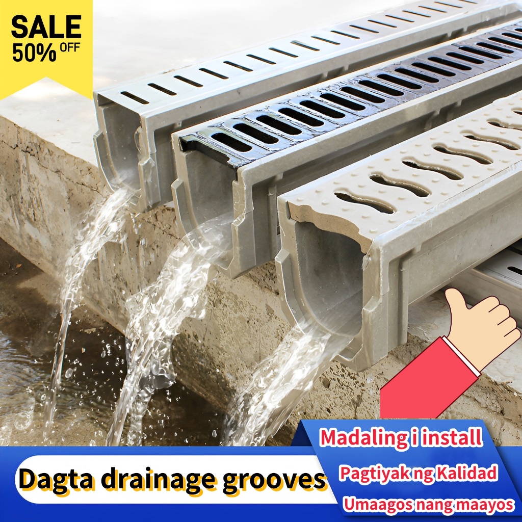 Composite dagta paagusan kanal, drainage grooves, underground paagusan ...