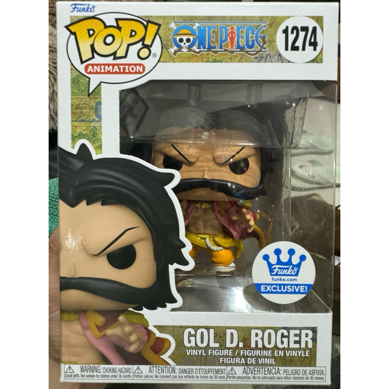 Funko Pop! One Piece: 1274 Gol D. Roger - Funkoshop Exclusive | Shopee ...