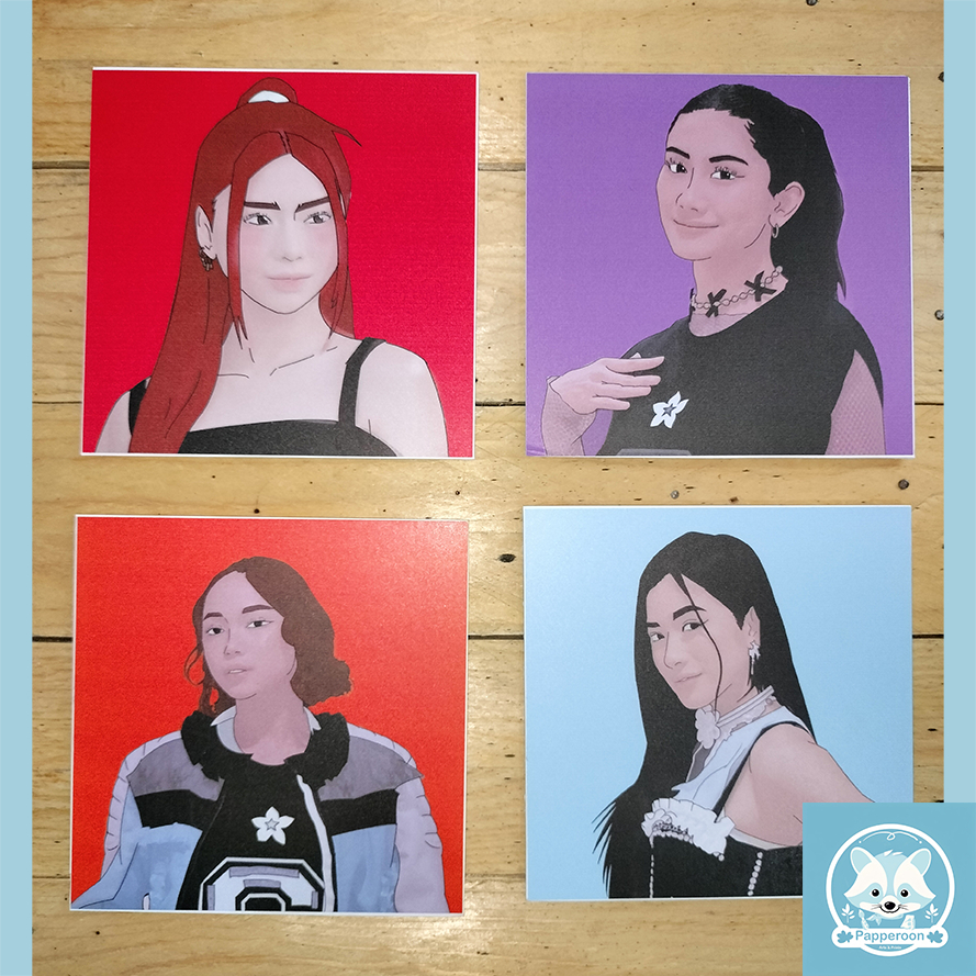 BINI ANIMATED CARTOON PHOTOTILE WALL DECORATION SINTRA BOARD | Shopee ...