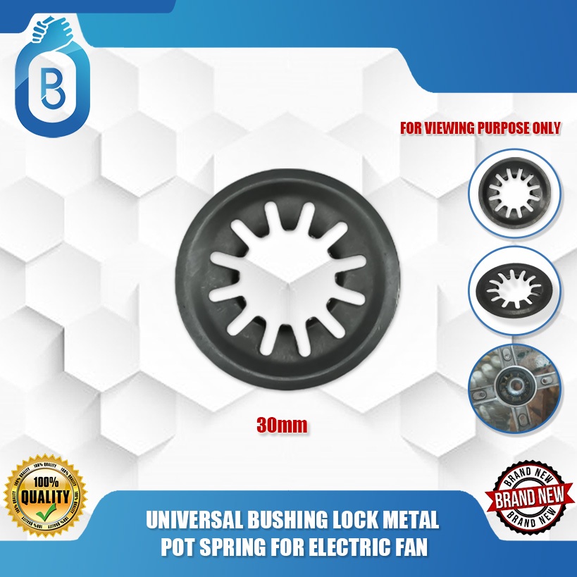 UNIVERSAL BUSHING LOCK METAL POT SPRING FOR ELECTRIC FAN | Shopee ...