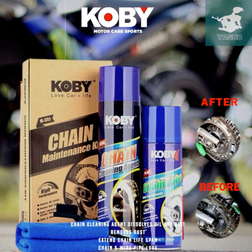 Motorcycle Accessories Original Koby Chain Maintenance Kit Chain ...