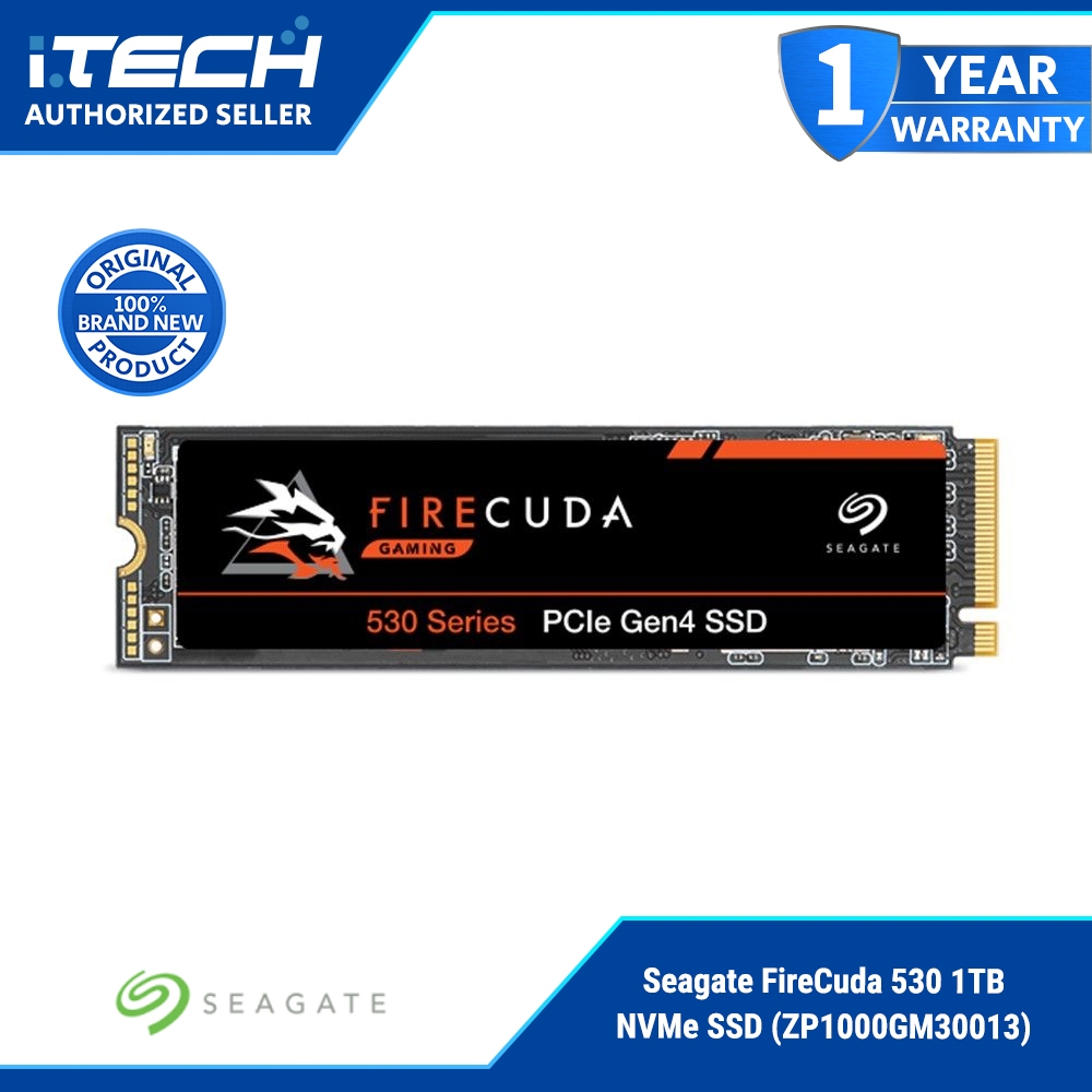 Seagate FireCuda 530 1TB NVMe SSD (ZP1000GM30013) | Shopee Philippines