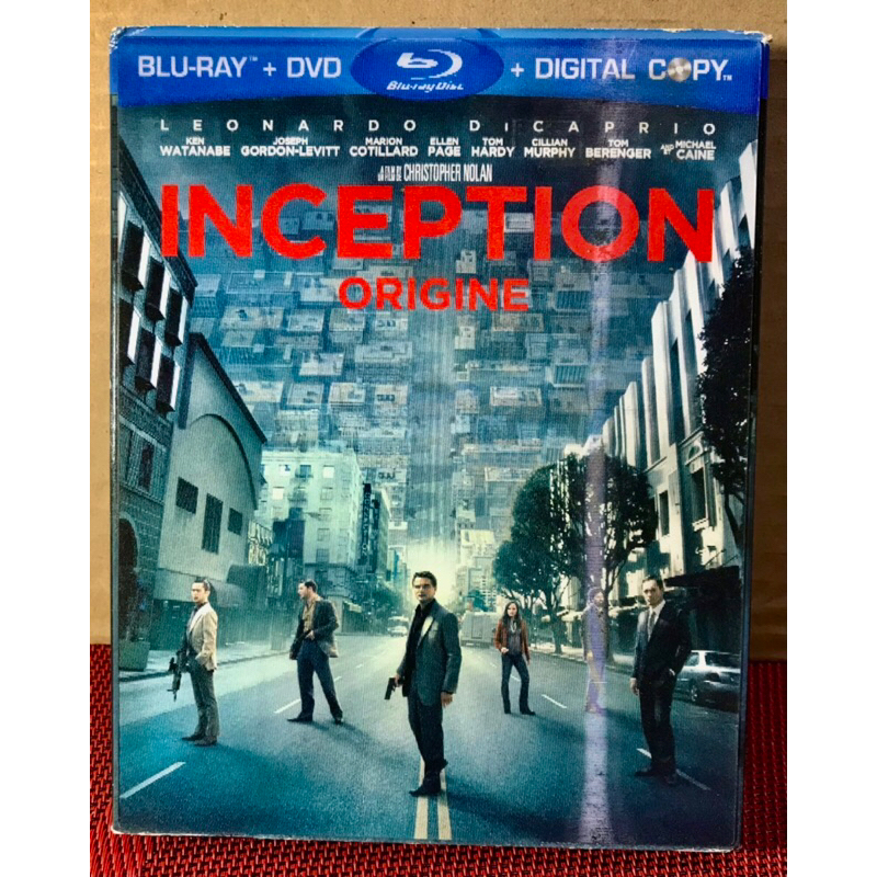 INCEPTION - Blu-Ray + DVD (Lenticover) | Shopee Philippines