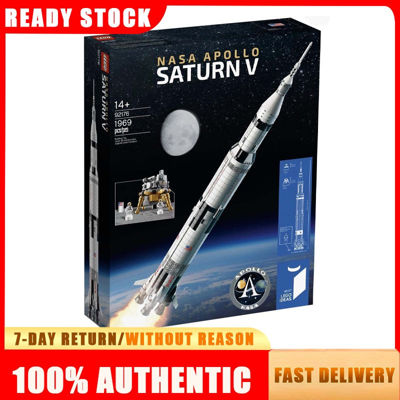 Compatible NASA Apollo Saturn V Outer Space Model Rocket for Kids and ...