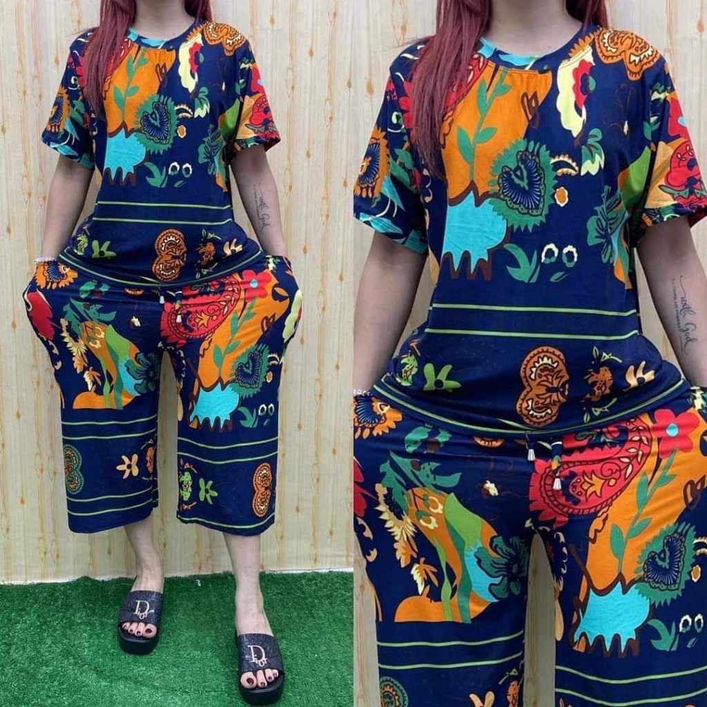 PLUS SIZE BLOUSE TERNO SQUAREPANTS | Shopee Philippines