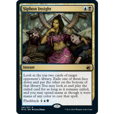 Siphon Insight - Innistrad: Midnight Hunt (MID) | Shopee Philippines
