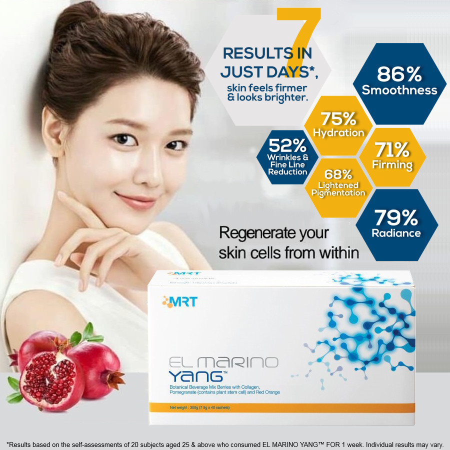 EL Marino Yang | Plant Stem Cell Collagen with Oral Sunblock | Food ...