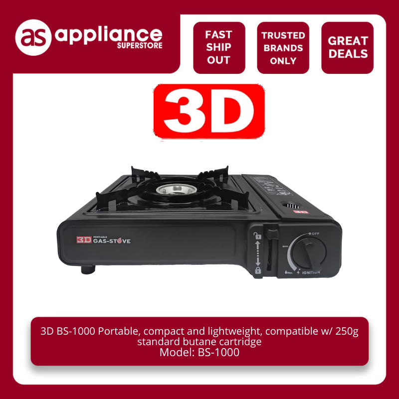 3D BS-1000 Portable, compact and lightweight, compatible w/ 250g ...