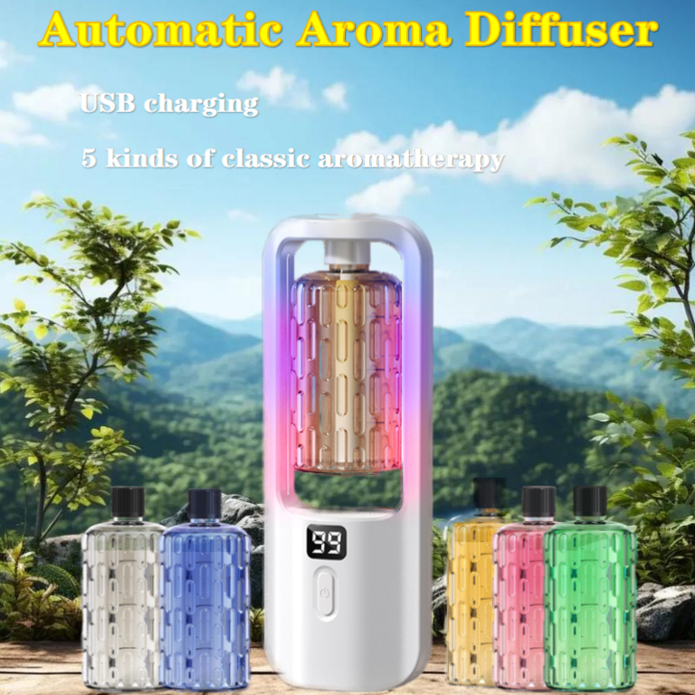 Portable Digital display Rechargeable Fragrance humidifiers Essential ...