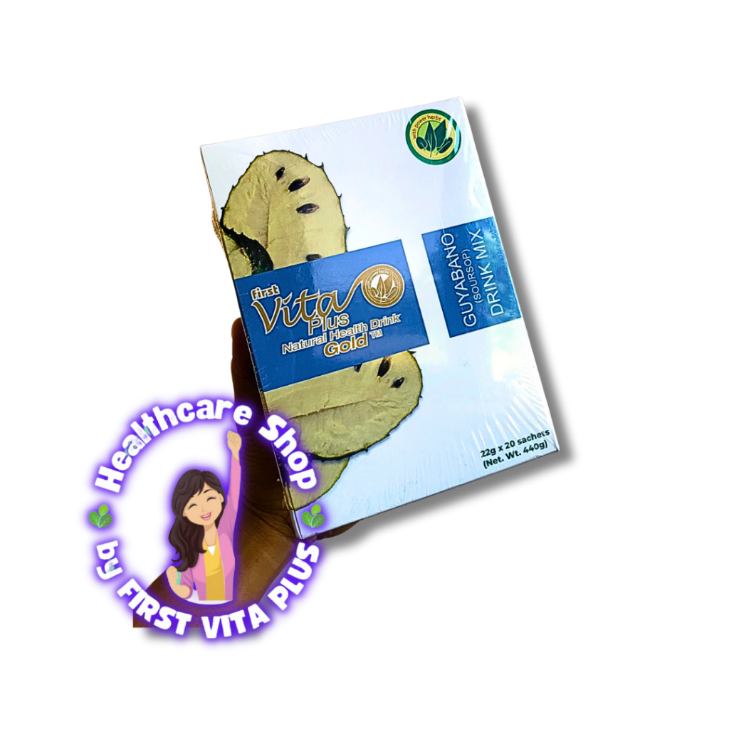 Guyabano Gold Drink Mix Sweetened With Stevia First Vita Plus Natural Health Drink Health Pack ...